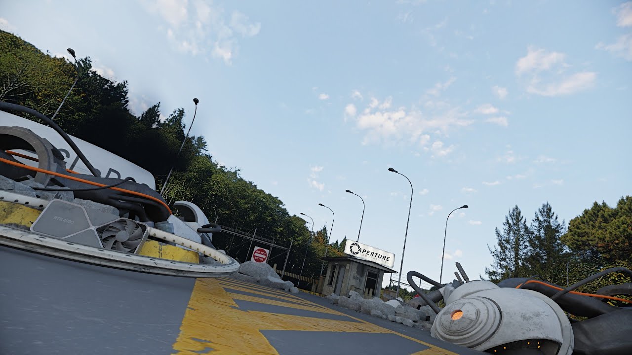 Portal With RTX Ending - GLaDOS Boss Fight - YouTube