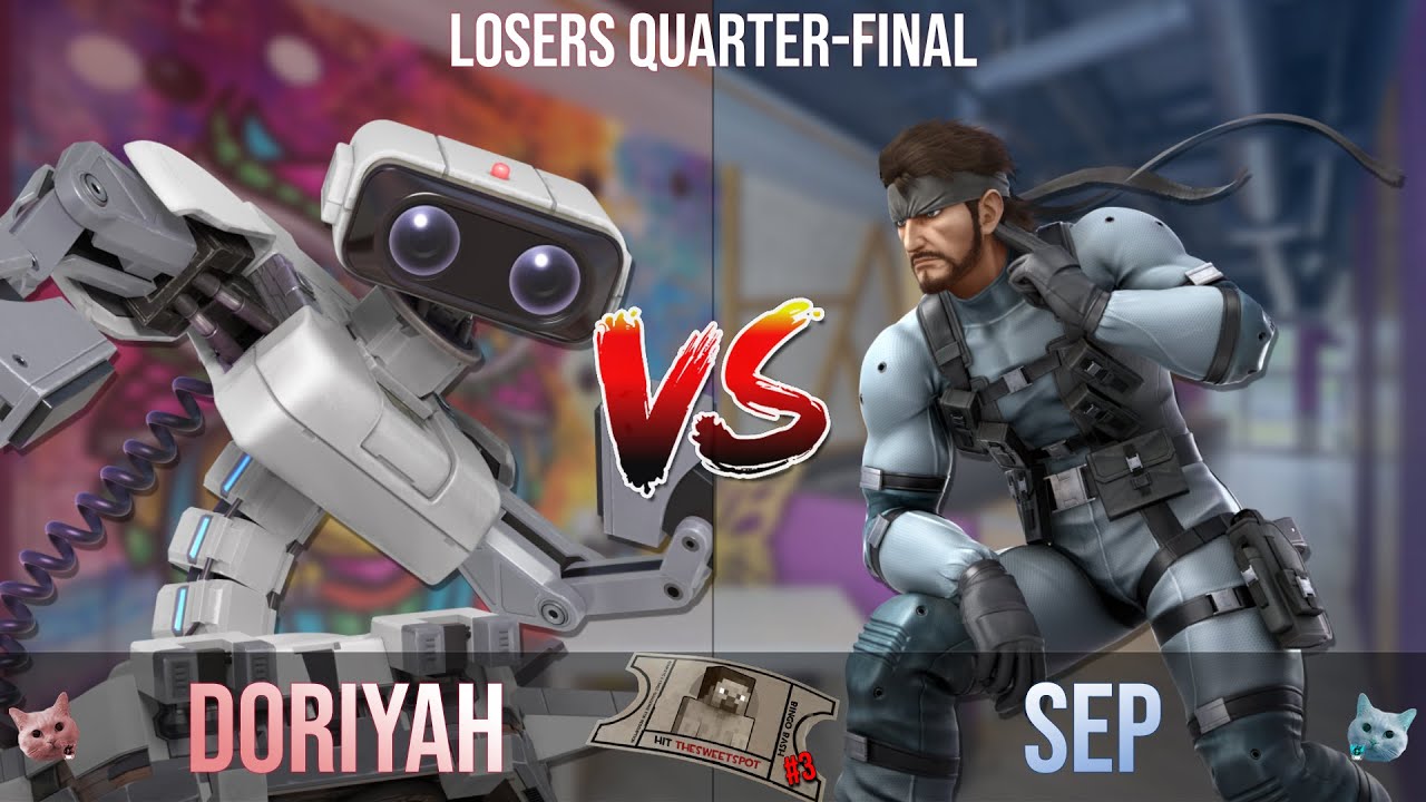 BB # 03 | DORIYAH (ROB) vs Sep (Snake) | Losers Quarters | SSBU Smash ...