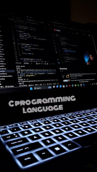 C Programming Languagecode Remix Codelover Clanguage Youtube