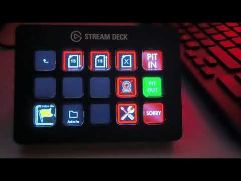 Using a Stream Deck as a button box for iRacing - YouTube