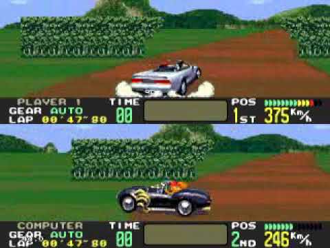 Outrunners Mega Drive - Genesis - Original Mode - YouTube
