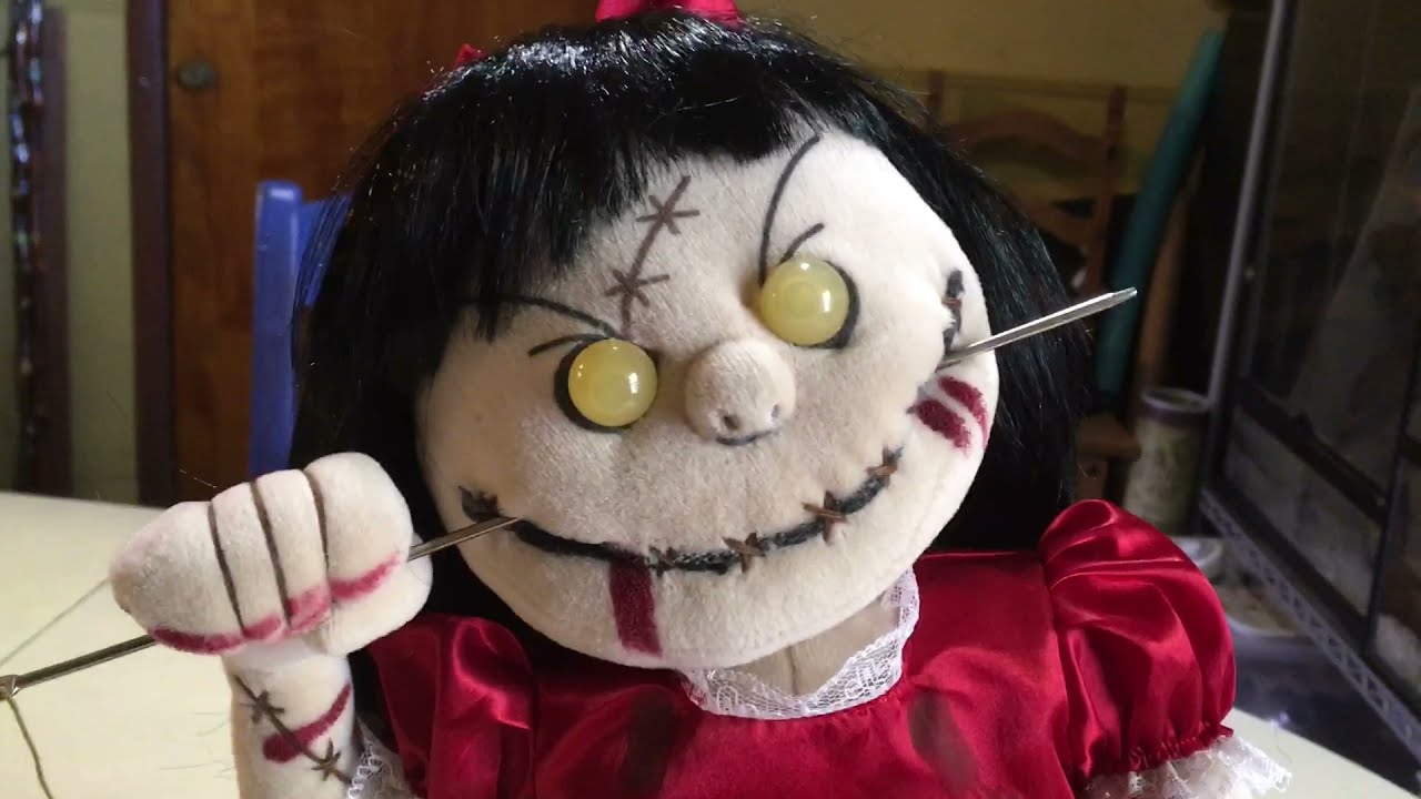 YJ 2013 Evil Rag Doll (Spirit Halloween) - YouTube