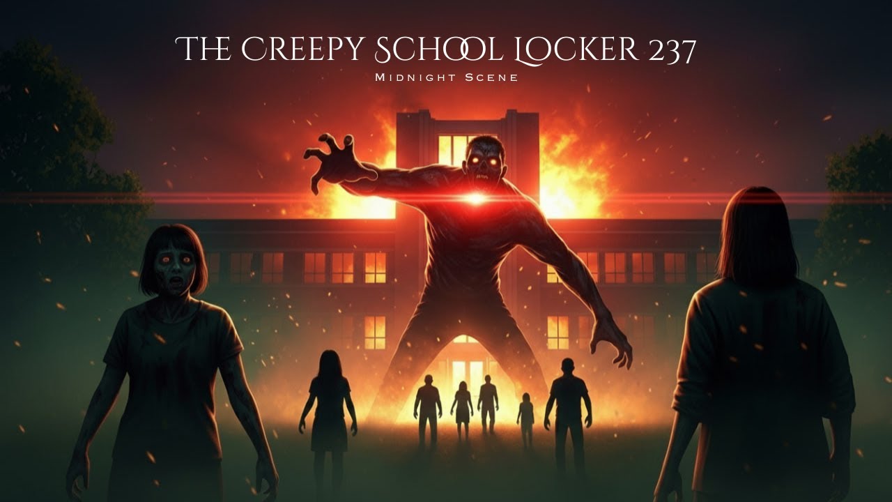 The Creepy School Locker 237 || Midnight Scene - YouTube
