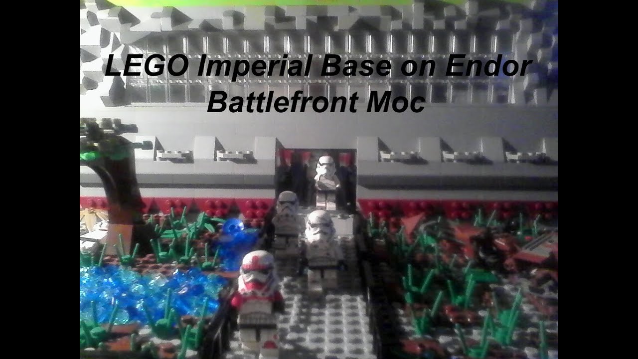 LEGO Star Wars Imperial Base on Endor (Battlefront Moc) - YouTube