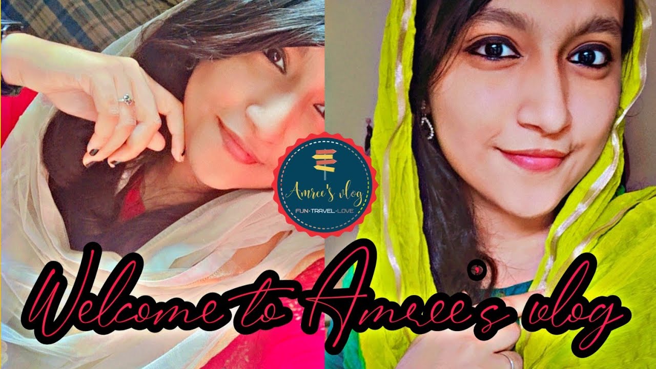WELCOME TO AMREE's VLOG| intro video| - YouTube
