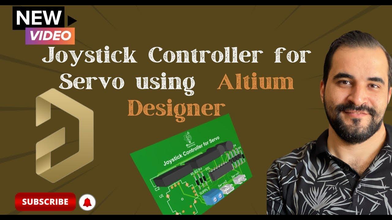 Joystick Controller for Servo using Altium Designer - YouTube