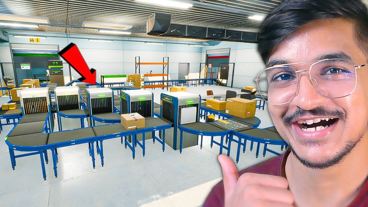 I ALMOST AUTOMATED MY ENTIRE WAREHOUSE 🤖📦 | Parcel Simulator #4 - YouTube