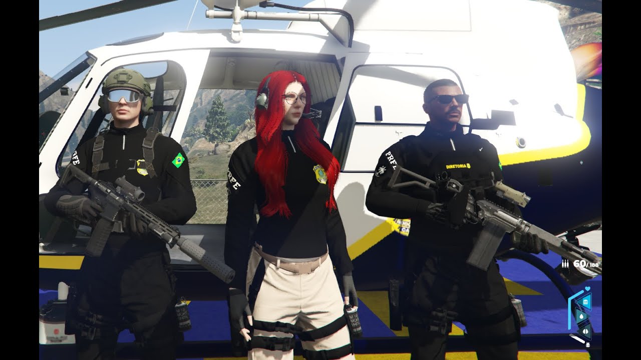 [GTA RP][CAPITAL CITY] PATRULHAMENTO AÉREO FALCÃO PRFE DOA ATIRADOR ...