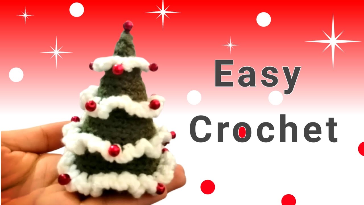 Crochet Christmas tree ( easy Christmas projects) free pattern for ...