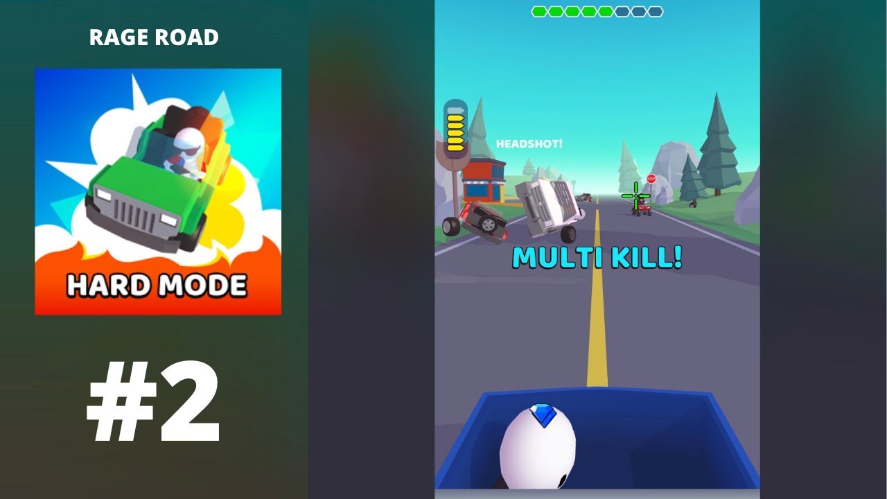 Rage Road - Gameplay #2 (IOS, Android) - YouTube