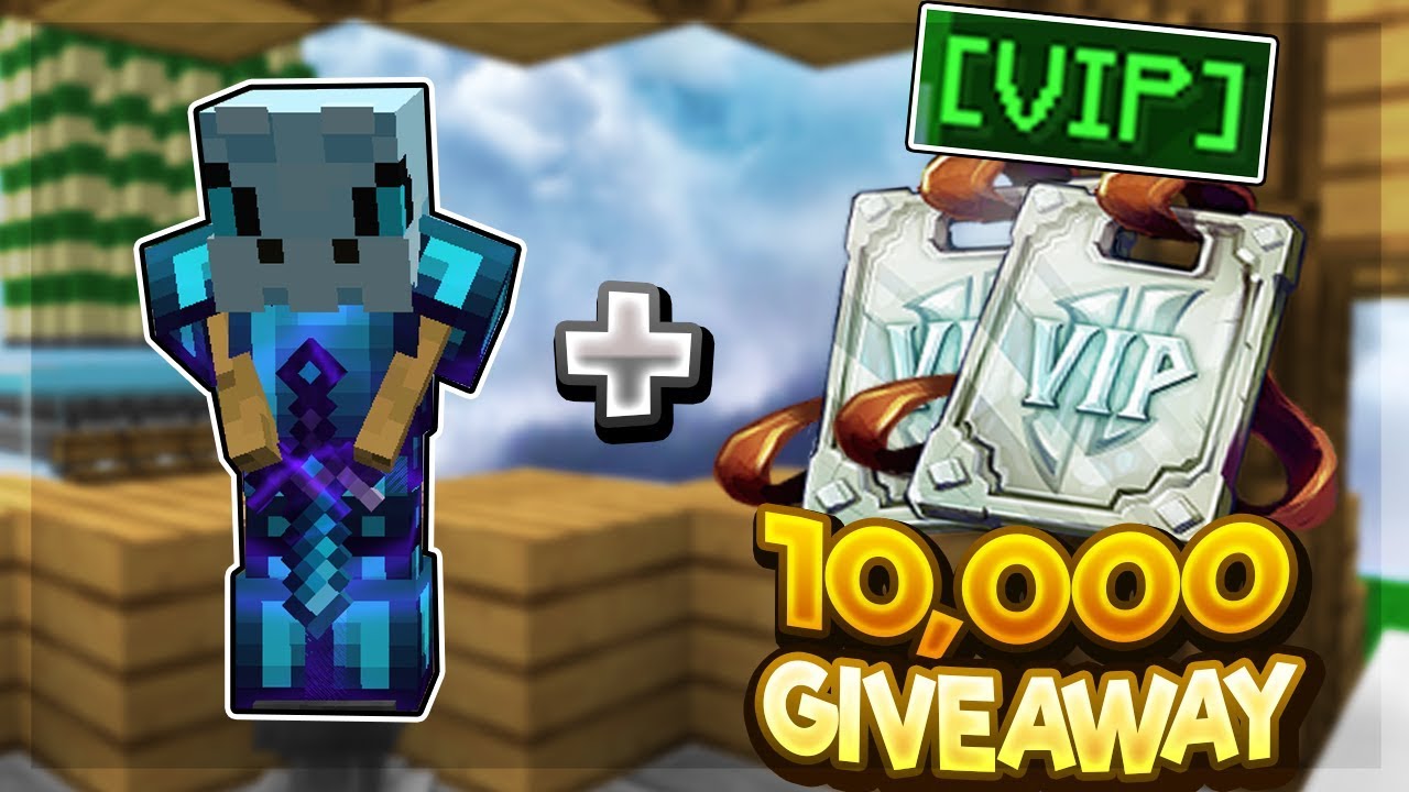 Hypixel VIP Ranks Skyblock GIVEAWAYS 10 000 Subscribers Special hypixel-vip-ranks-skyblock-giveaways-10-000-subscribers-special