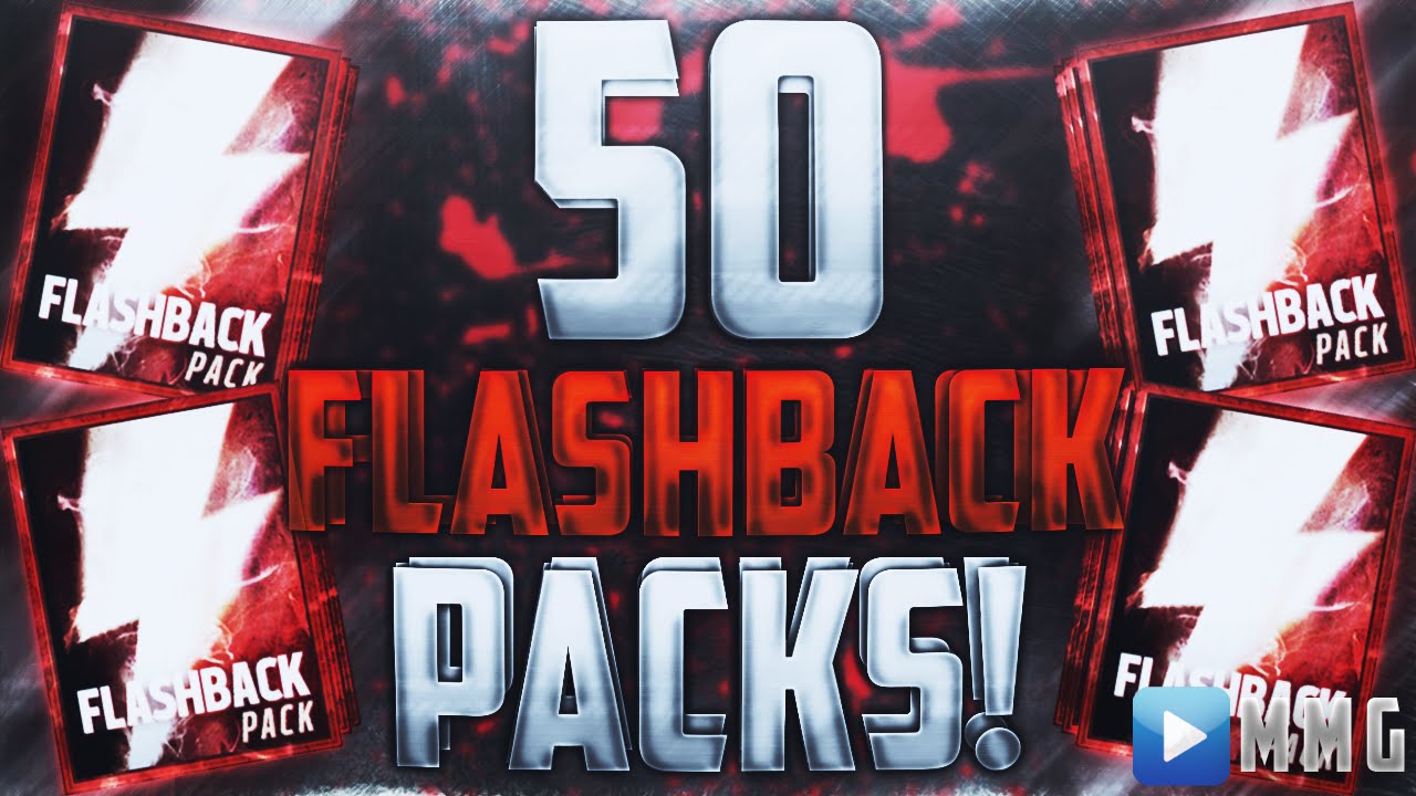 50 FLASHBACK PACKS! Biggest Opening Of All Time! Madden Mobile - YouTube