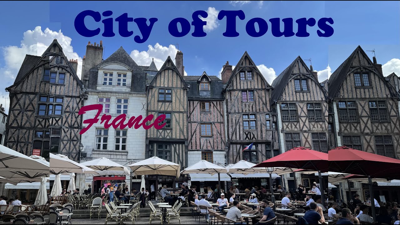 Tours, a university town between France's Cher and Loire rivers. - YouTube