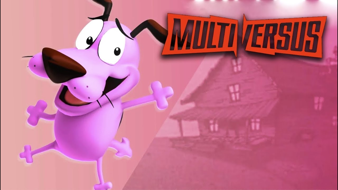 Courage Multiversus Character Concept - YouTube