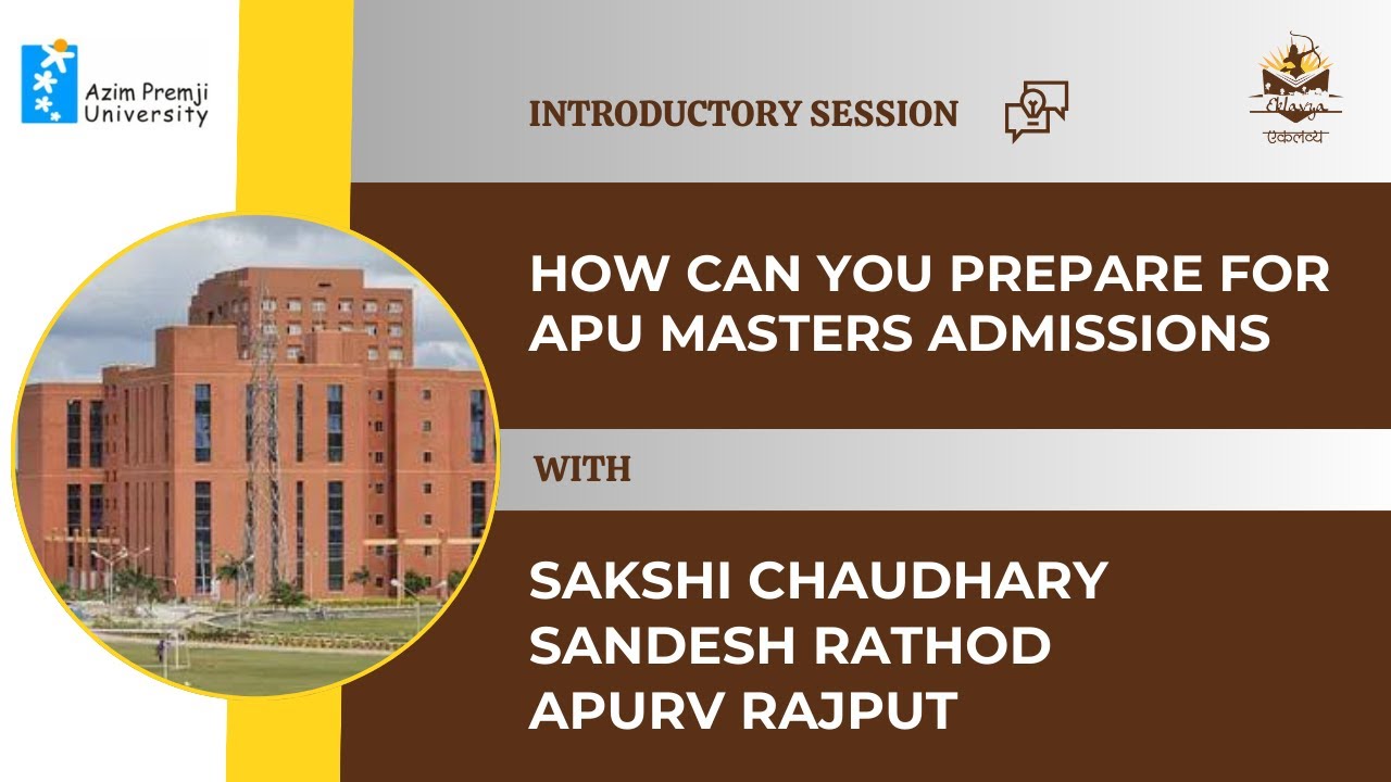 How Can You Prepare for APU Masters Admissions | Eklavya India ...