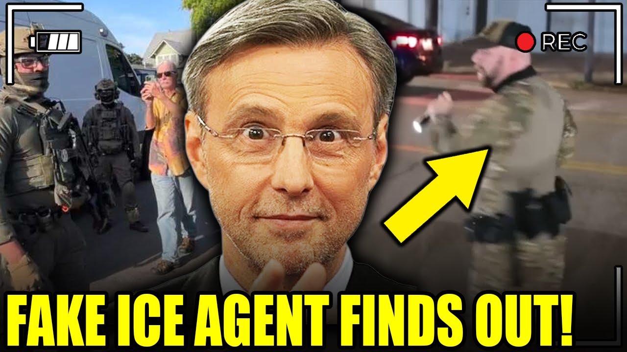 Fake ICE Agent CAUGHT, Finds Out After Stunt BACKFIRES - YouTube