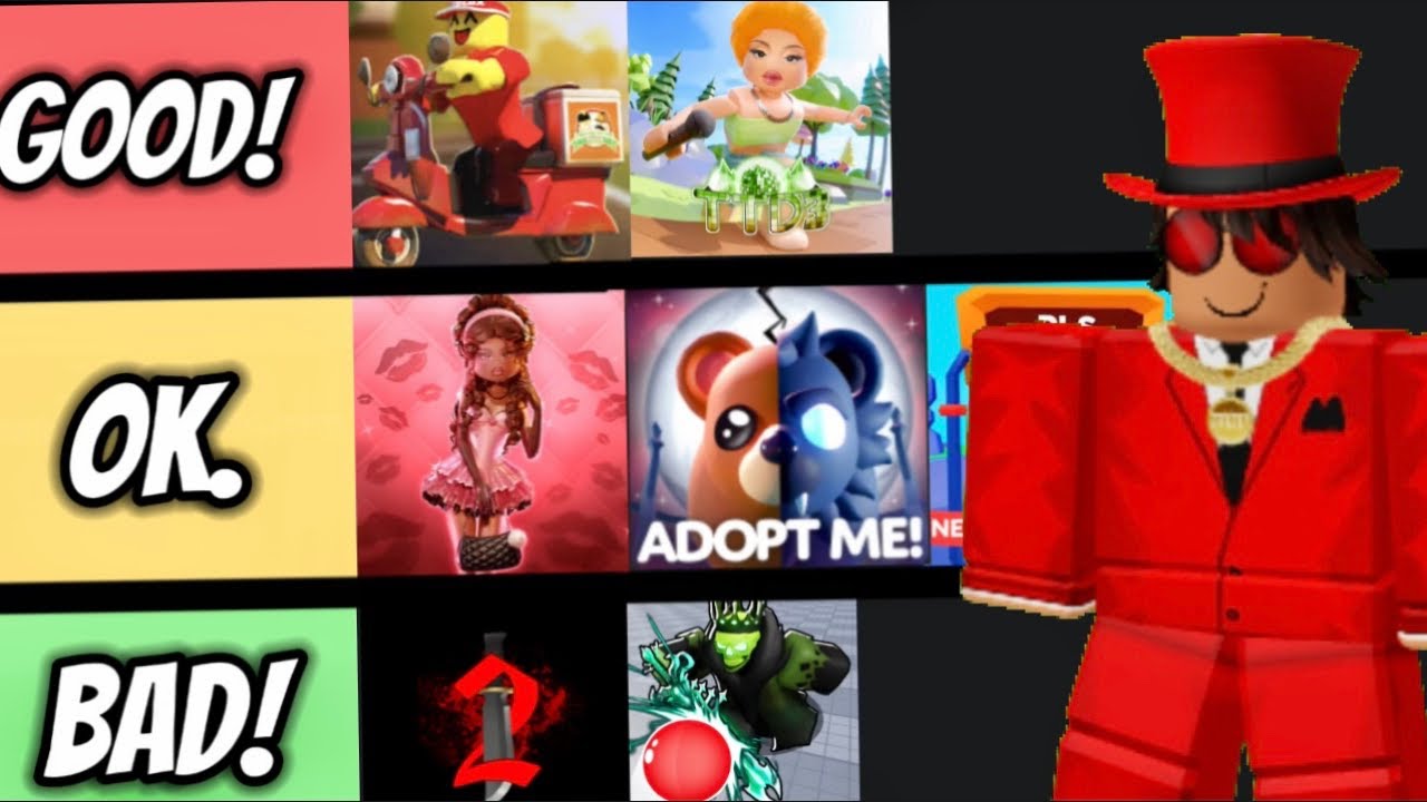 Ranking Every Roblox Game THAT I COULD FIND! - YouTube