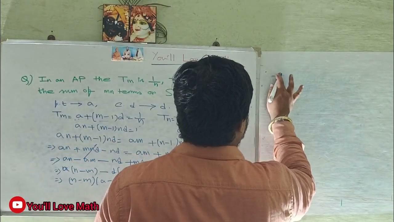 Arithmetic progression problem solving for class 10 CBSE #maths # ...