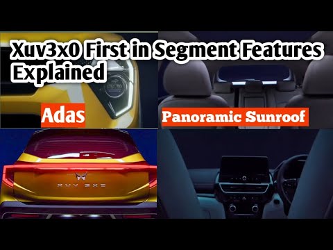 Xuv3xO Gets First in Segment Features Explained in Details - YouTube