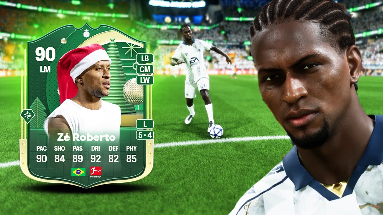 90 WINTER WILDCARD HERO ZE ROBERTO SBC PLAYER REVIEW | FC 25 ULTIMATE ...