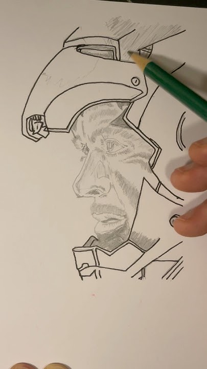 Tony Stark Iron Man #doodle #drawing #art #fypシ゚viral #tutorials - YouTube