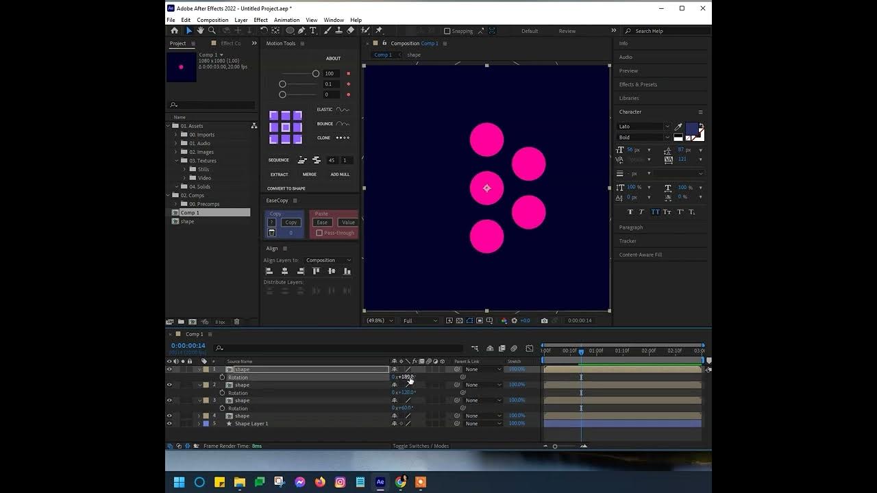 How to create Liquids Blob in after effects - YouTube