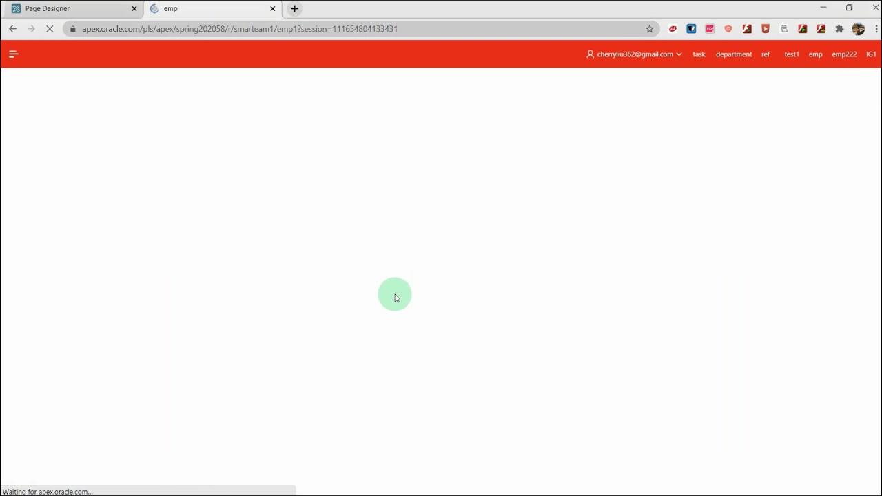 Download CSV file from Report with button in Oracle APEX - YouTube