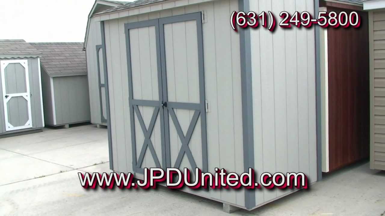 Shed Video 4 -- Lean-to Shed / Half Shed -- Farmingdale New York (NY ...