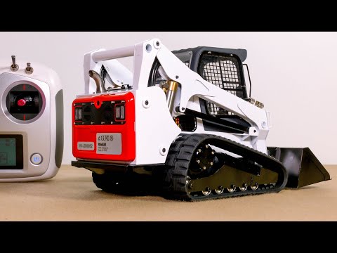 UNBOXING RC4WD R350 RC HYDRAULIC BOBCAT COMPACT TRACK LOADER LXY RC SM770 SLIP LOADER!!