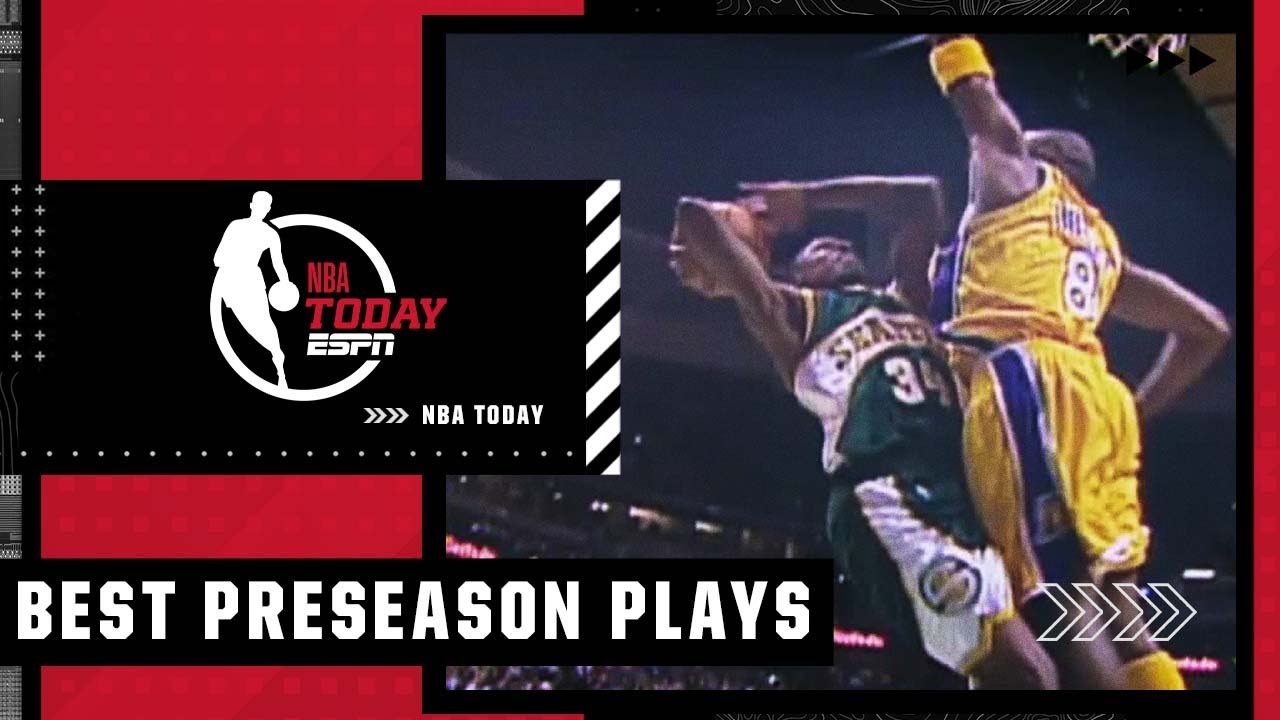 The best plays in preseason history 🍿 | NBA Today - YouTube