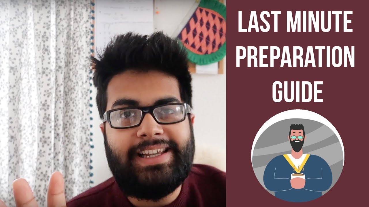 The Last Minute Preparation Guide for University - YouTube