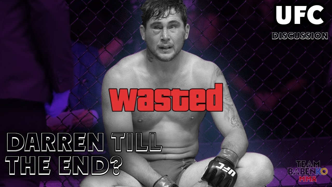 DARREN TILL RETIRED AFTER THE LOSS TO DRICUSS DU PLESSIS AT UFC 282 ...