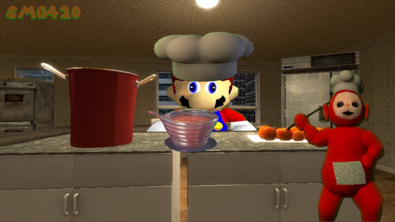 R64: Mario Makes Tubby Custard Ft. A Teletubbie?! - YouTube