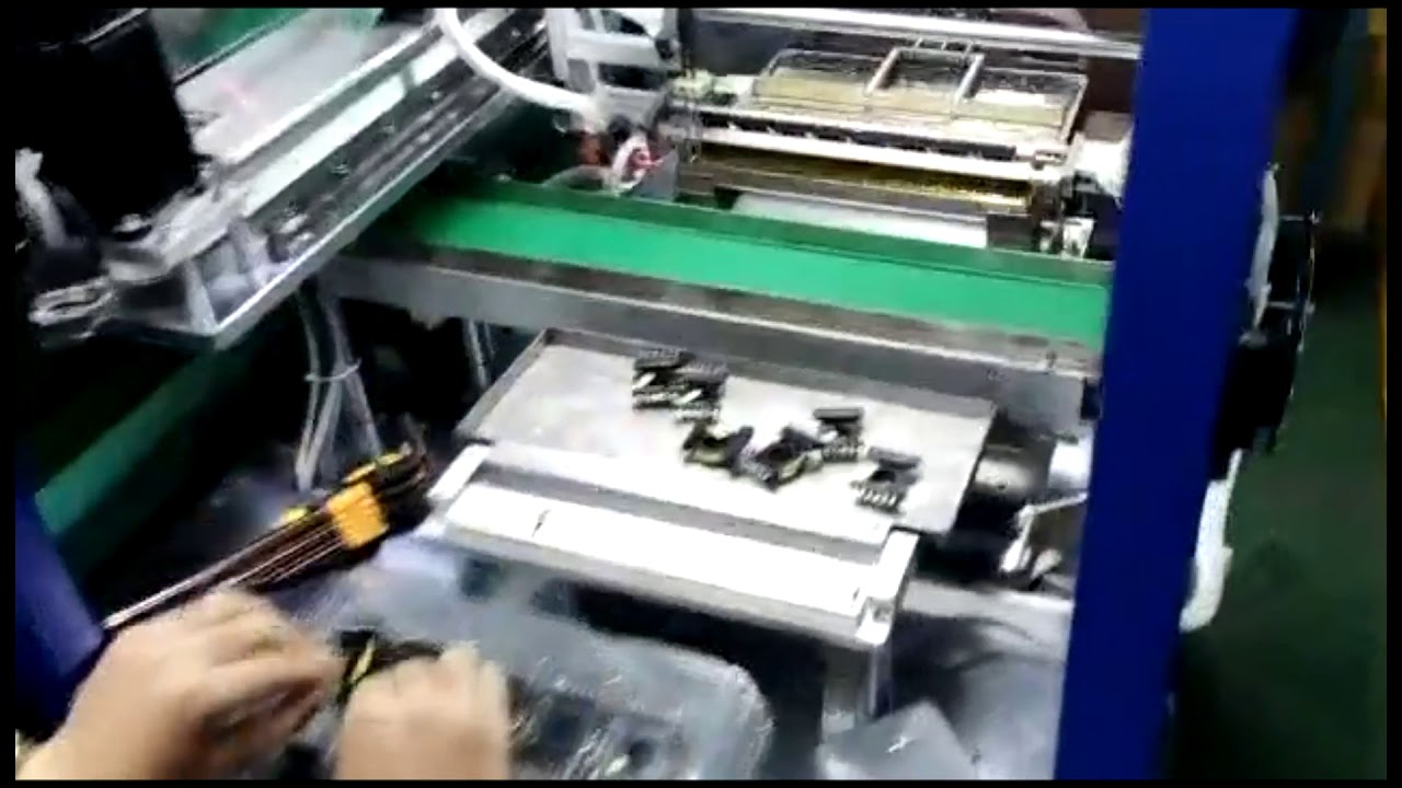 Auto Dip Soldering Machine (Auto pick & drop, flux, solder with manual ...