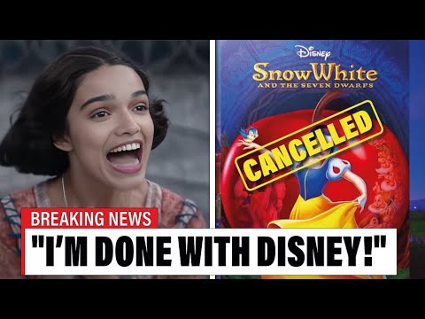 BREAKDOWN Footage: Zegler COLLAPSES Backstage After Disney+ CANCELS ...