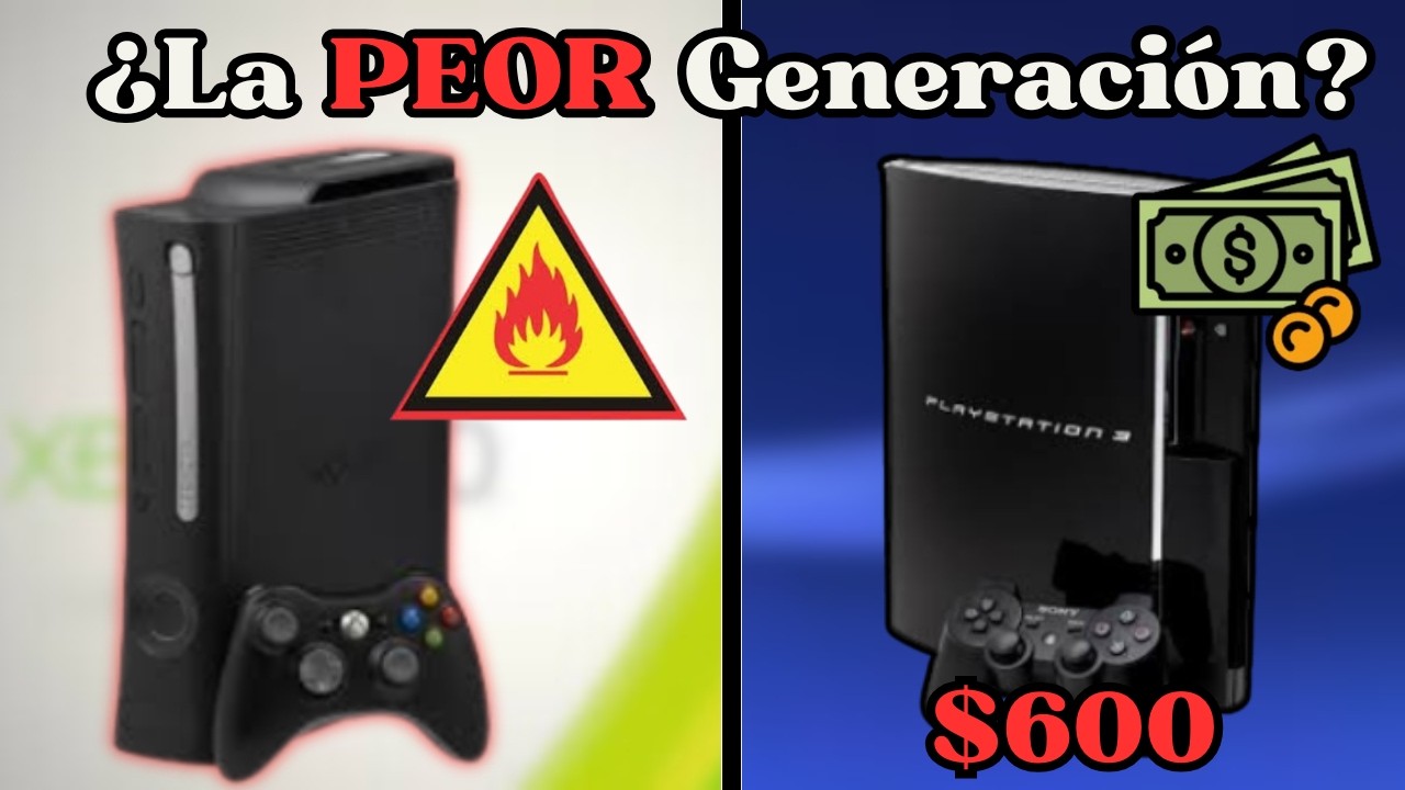 La Séptima Generación de Consolas: La más caótica (PlayStation 3, Xbox ...