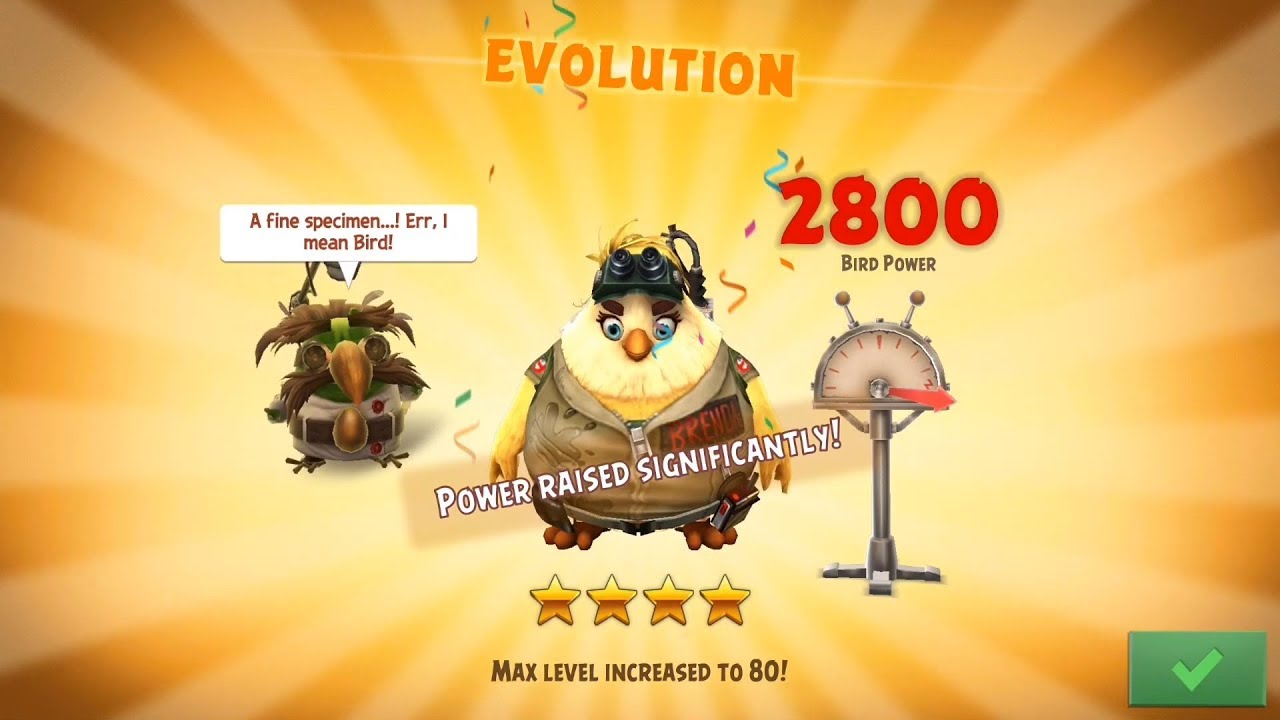 Angry Birds Evolution: Brenda, Fast Cut'n Run - YouTube