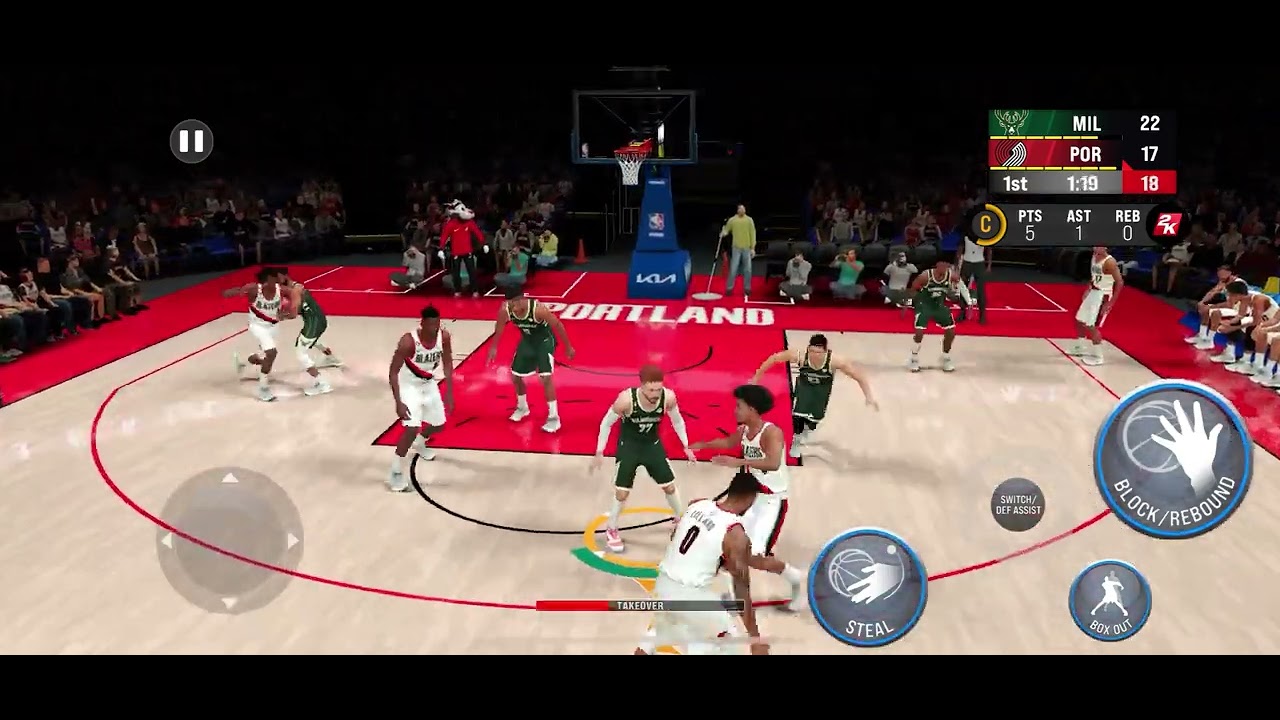 NBA 2K23 My Career Arcade Edition on Iphone 14 pro Max - YouTube