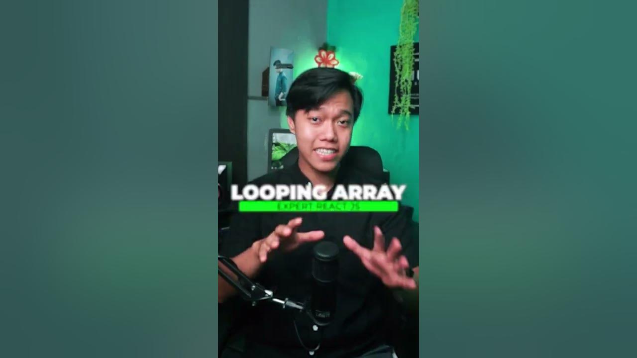 LOOPING ARRAY KEDALAM ELEMENT REACT JS - YouTube