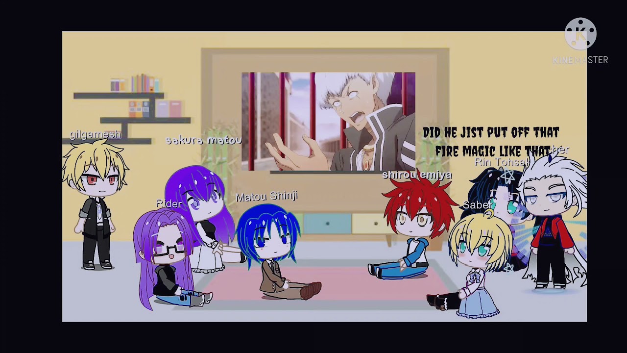 fate stay night react to anos voldigoad - YouTube