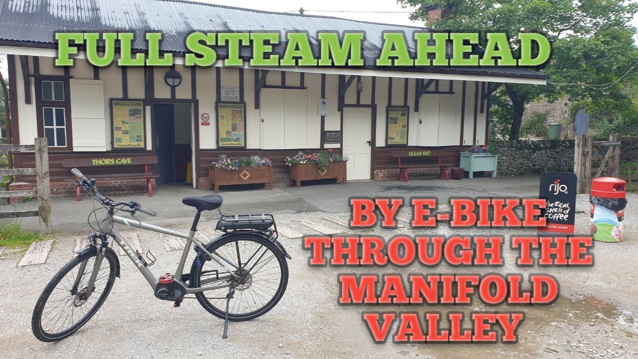 E Bike rie through The Manifold Valley - YouTube