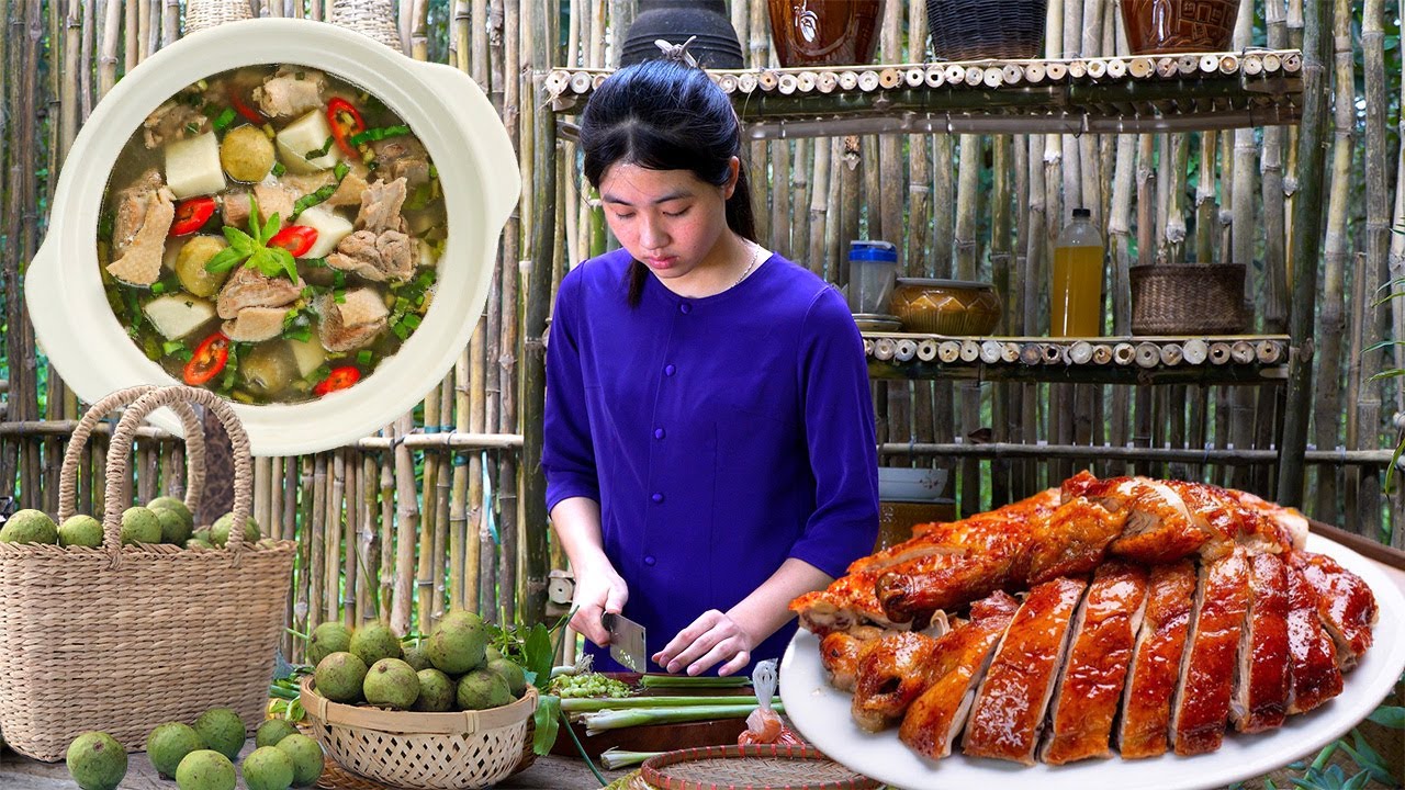 Duck Cooked with Sour Fruit, Roasted Duck, Delicious Dishes Made From ...