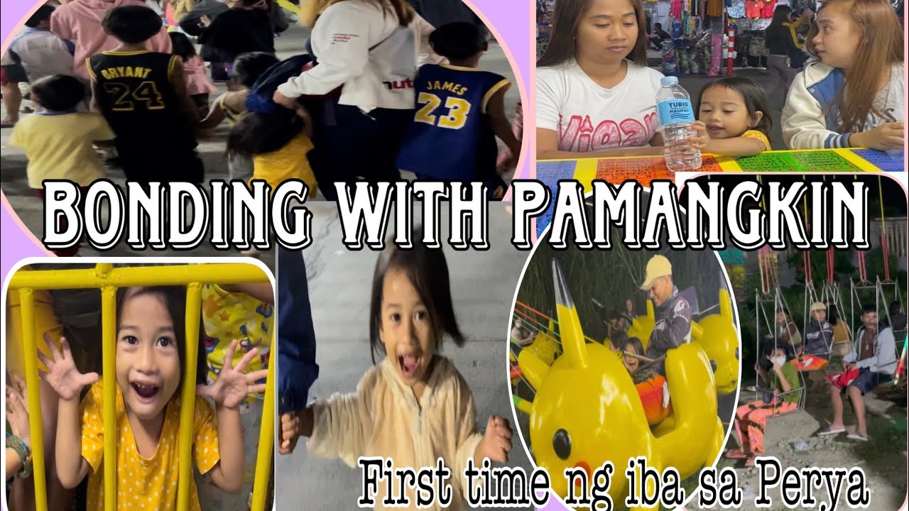 Bonding with pamangkin - At Perya - Enjoy every moment habang bata pa ...
