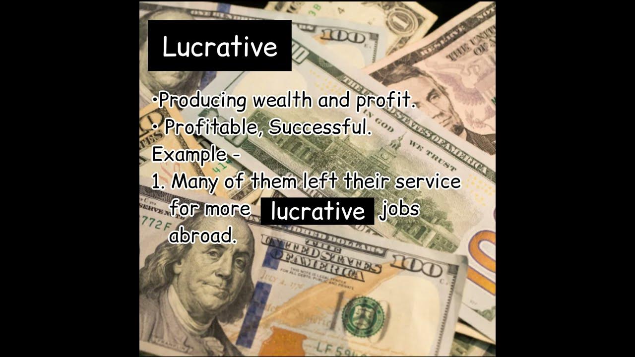 Meaning Of Lucrative Lucrative english vocabulary Shorts Viral meaning-of-lucrative-lucrative-english-vocabulary-shorts-viral