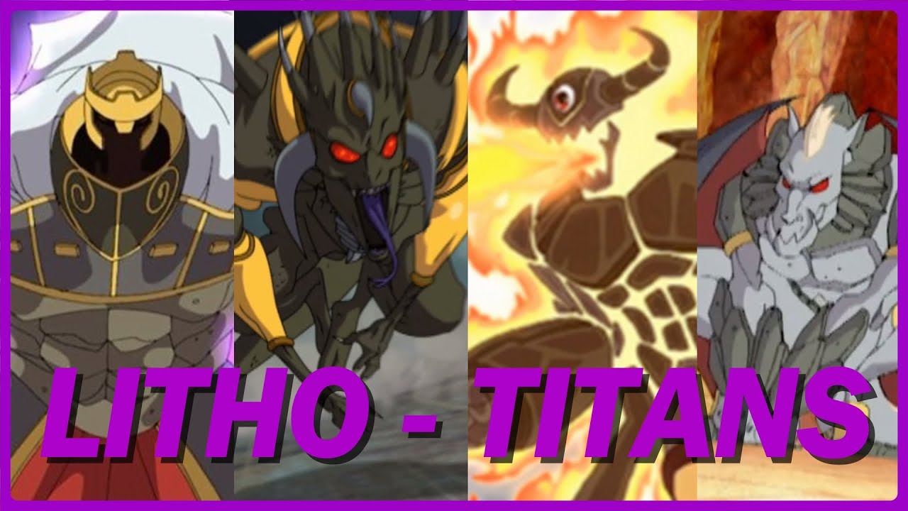 HUNTIK: Les LITHO - Titans! - YouTube