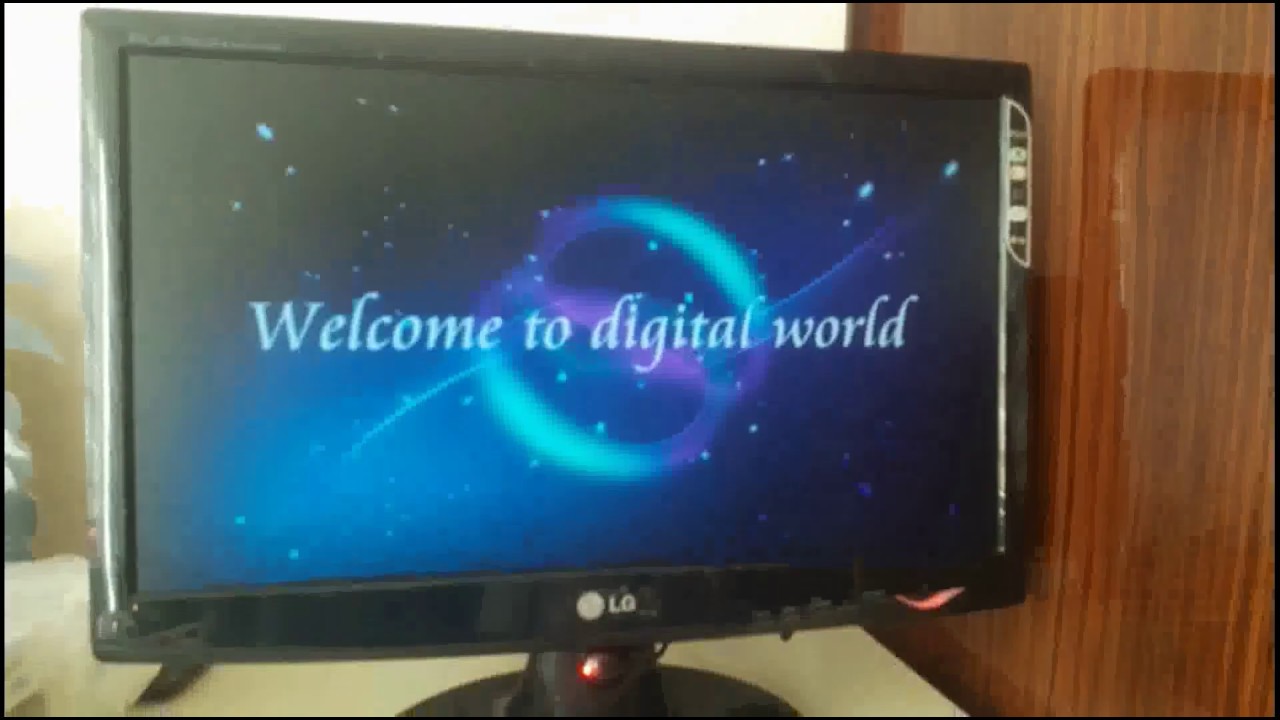 How convert your old LCD screen to television - YouTube
