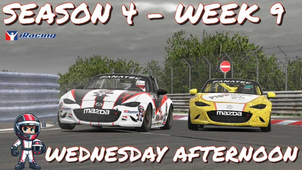 🔴 LIVE - iRacing - Season 4 Week 9 - Wednesday Afternoon - YouTube