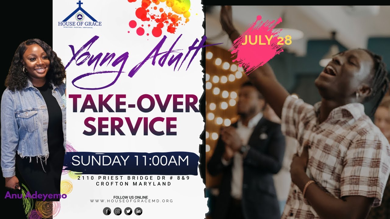 Young Adult Take-Over Service | Anu Adeyemo - YouTube