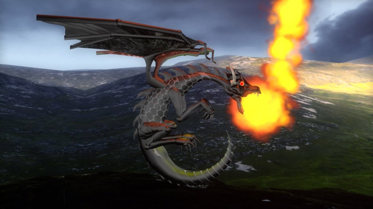 Black Dragons Animation 1080p .mp4 - YouTube