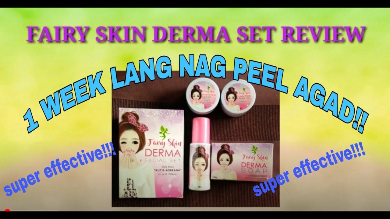 Fairy Skin Derma Facial Set Review at Sebastian Williams blog